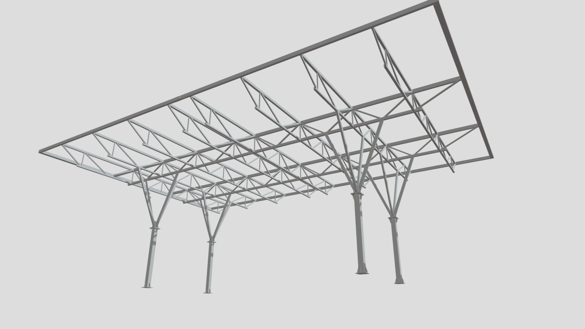 Canopy steel frame - Download Free 3D model by cyberpunk#3057 ...