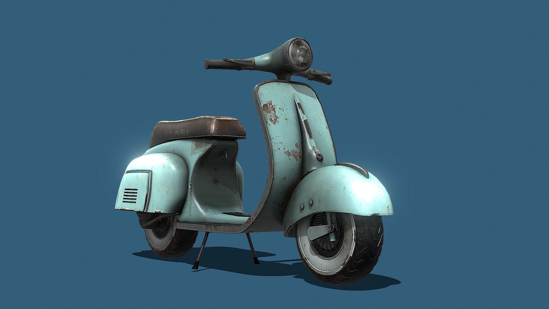 Scooter 3D Model - 3D model by ƚᴎɘbiɿT (@xtrident) [afd2432] - Sketchfab
