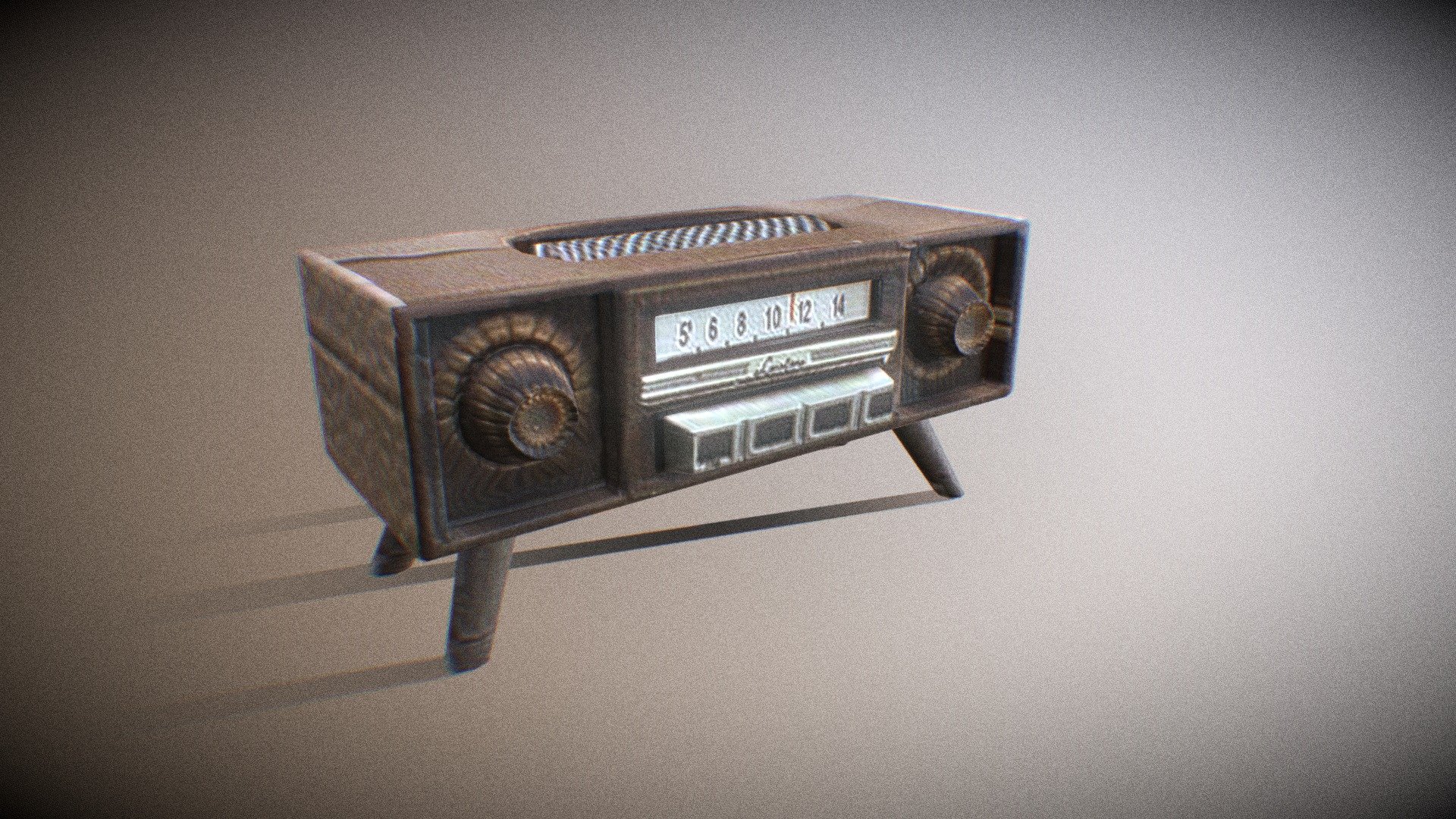 Lizzie´s radio from Cars - Download Free 3D model by matisosanimation ...