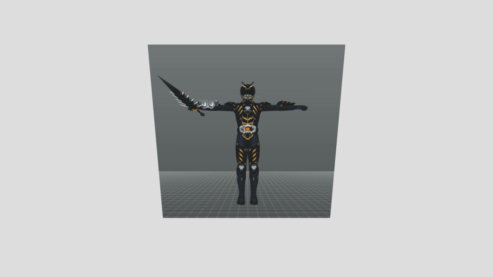 Kamen Rider Alternative 3d model - 3D model by Gantz149 [afd425b] - Sketchfab