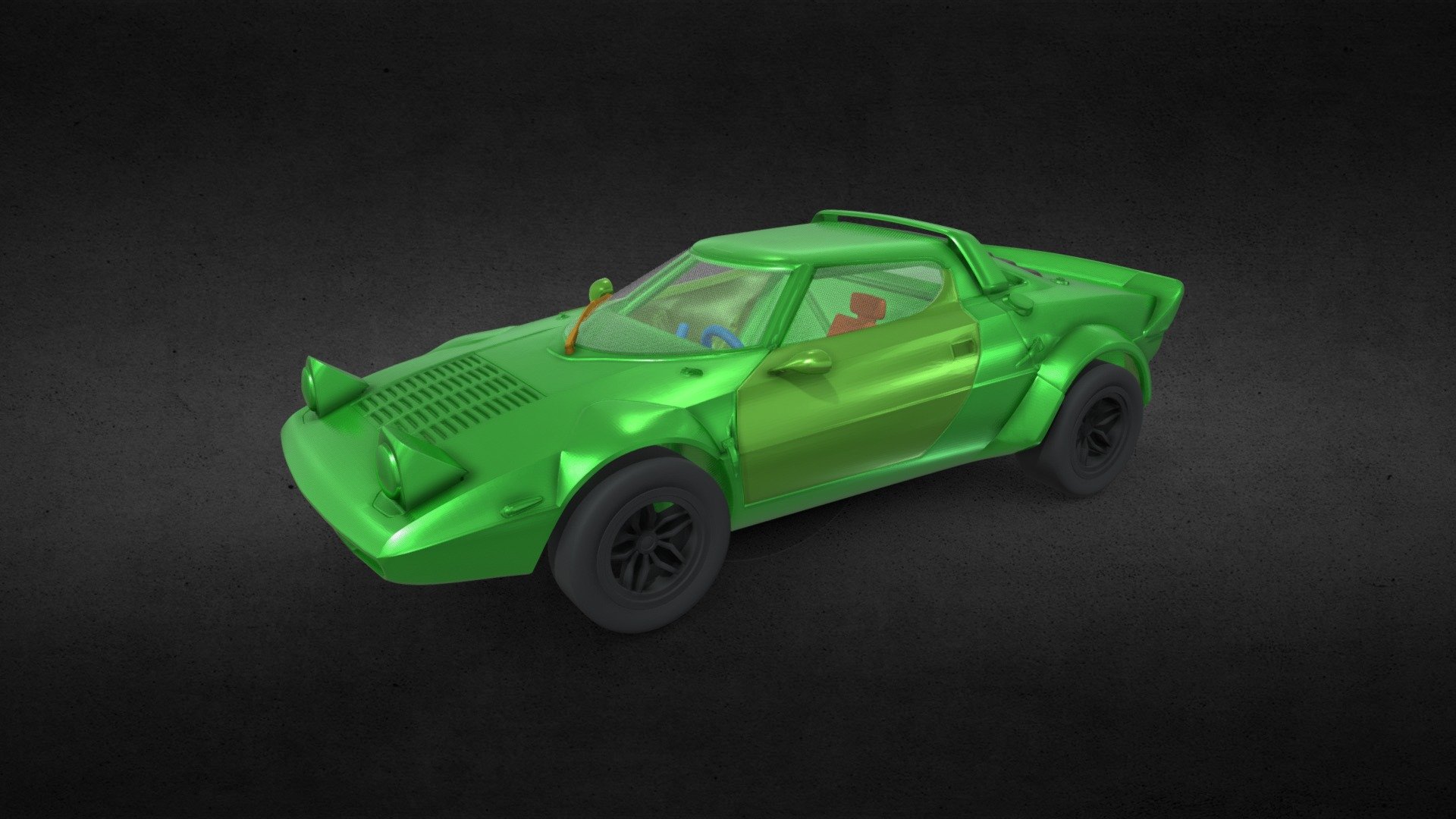 Lancia Stratos - Buy Royalty Free 3D model by DroneB [afd4800 ...