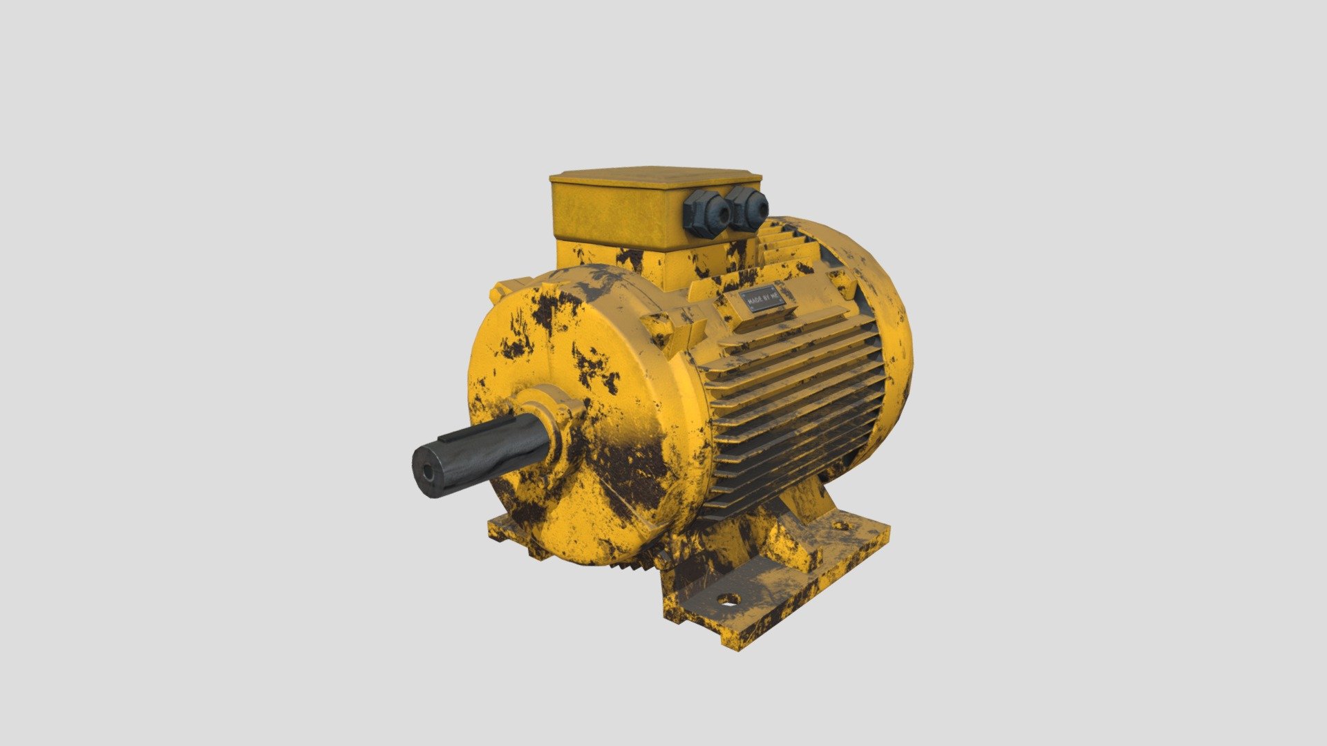 Electric engine 1 - Download Free 3D model by Aleksandr Zamkovoi ...