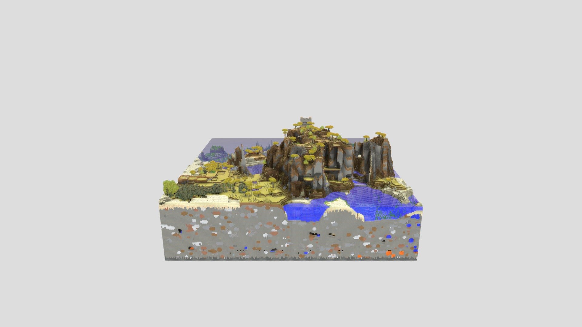 minecraft_base2 - Download Free 3D model by ribawaja (@cagates ...