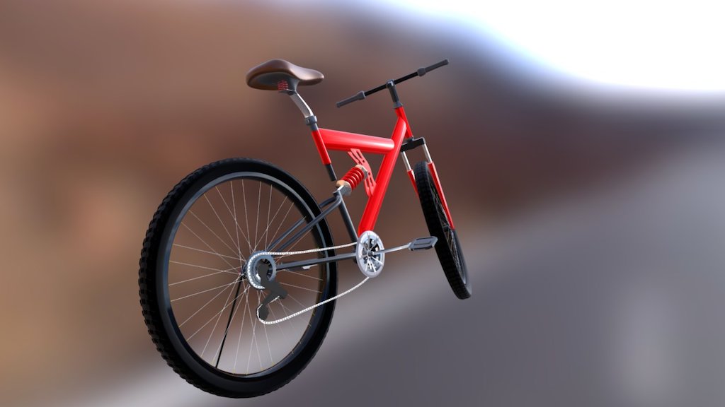 bicycle - 3D model by bennisanjaya [afd922a] - Sketchfab
