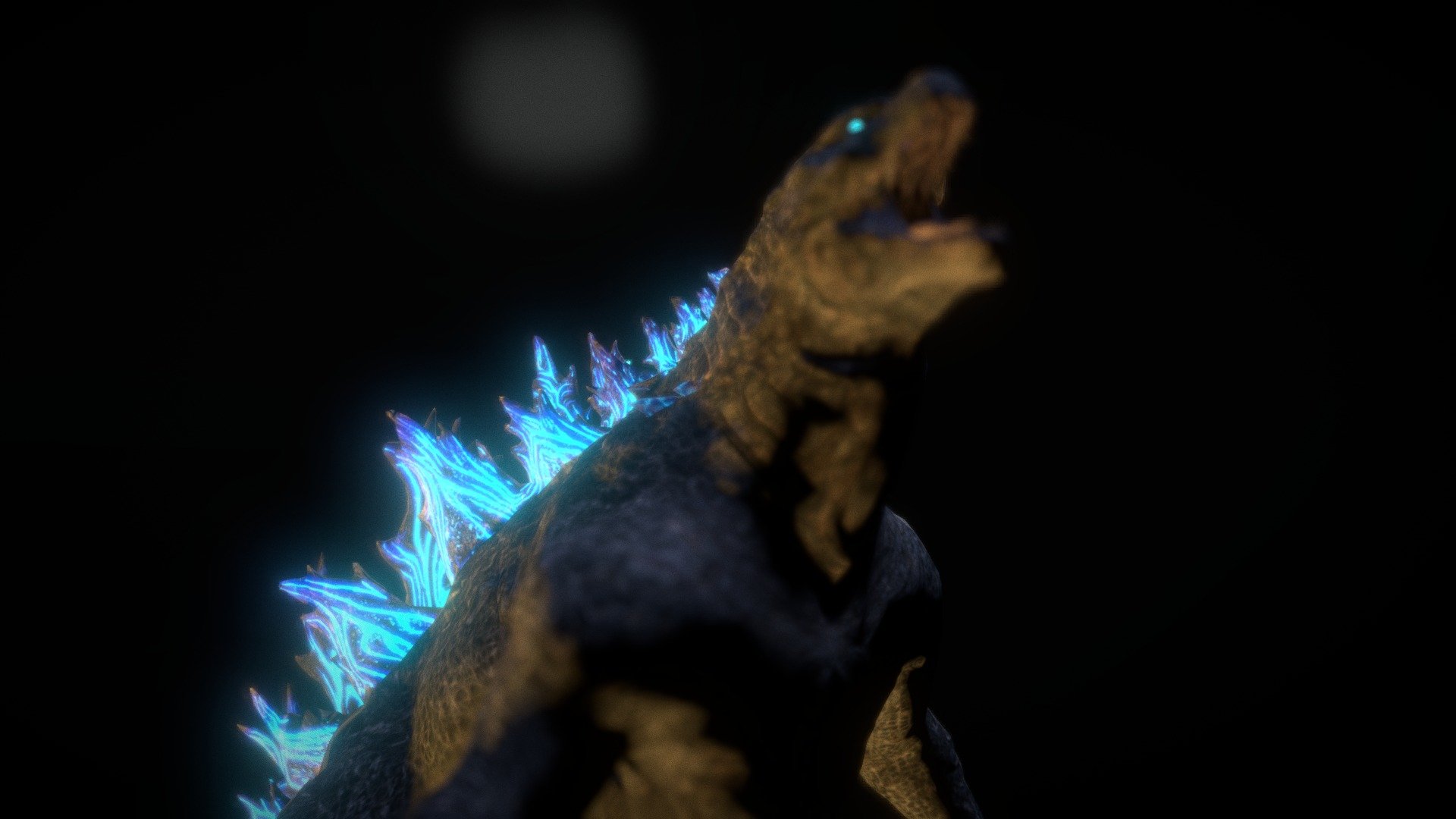 Legendary Godzilla 2019 Midget - Download Free 3D model by ...