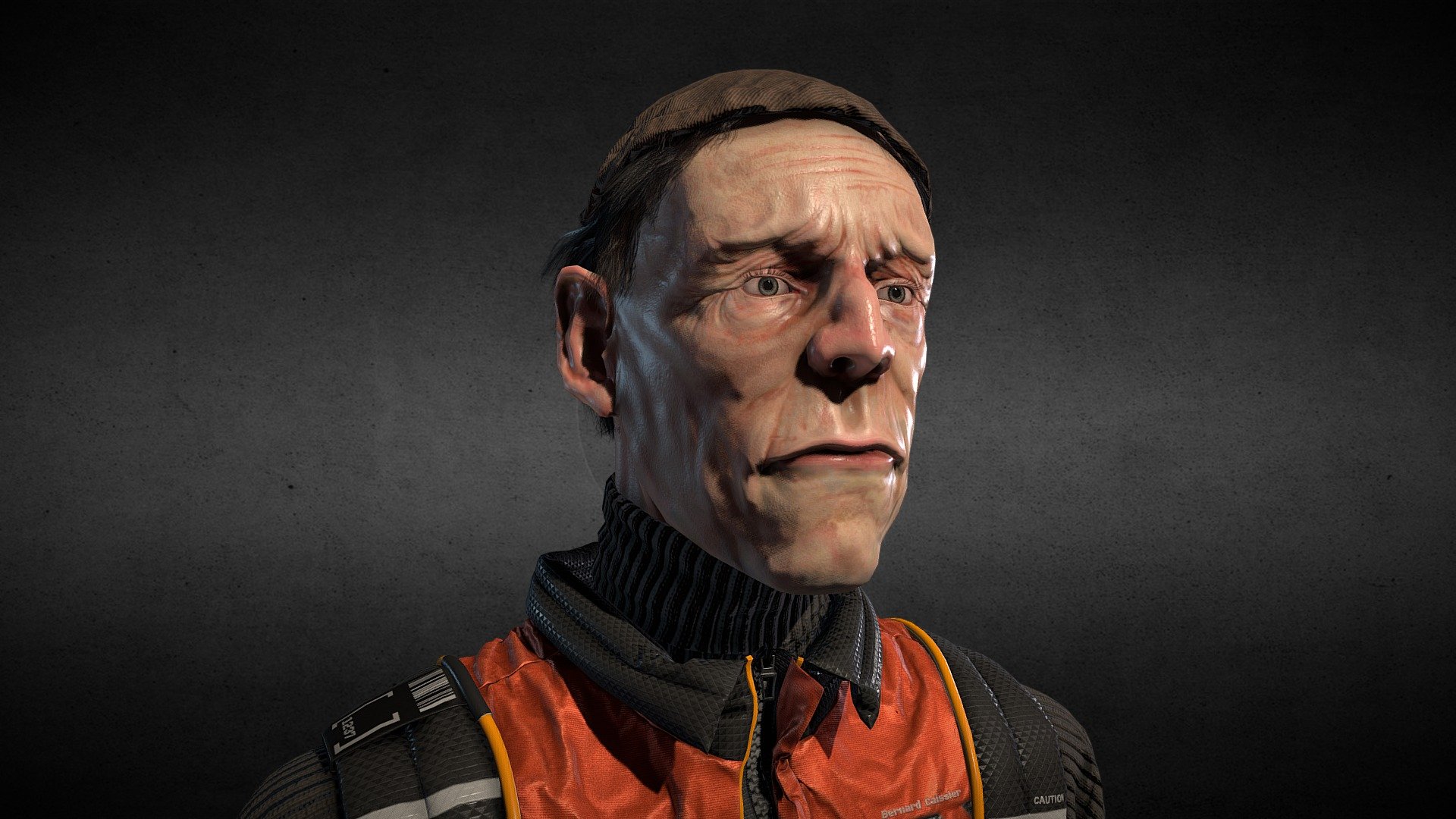 Male_face_Bernard - 3D model by Cyril Limoges Athiel (@athiel) [afdc364 ...