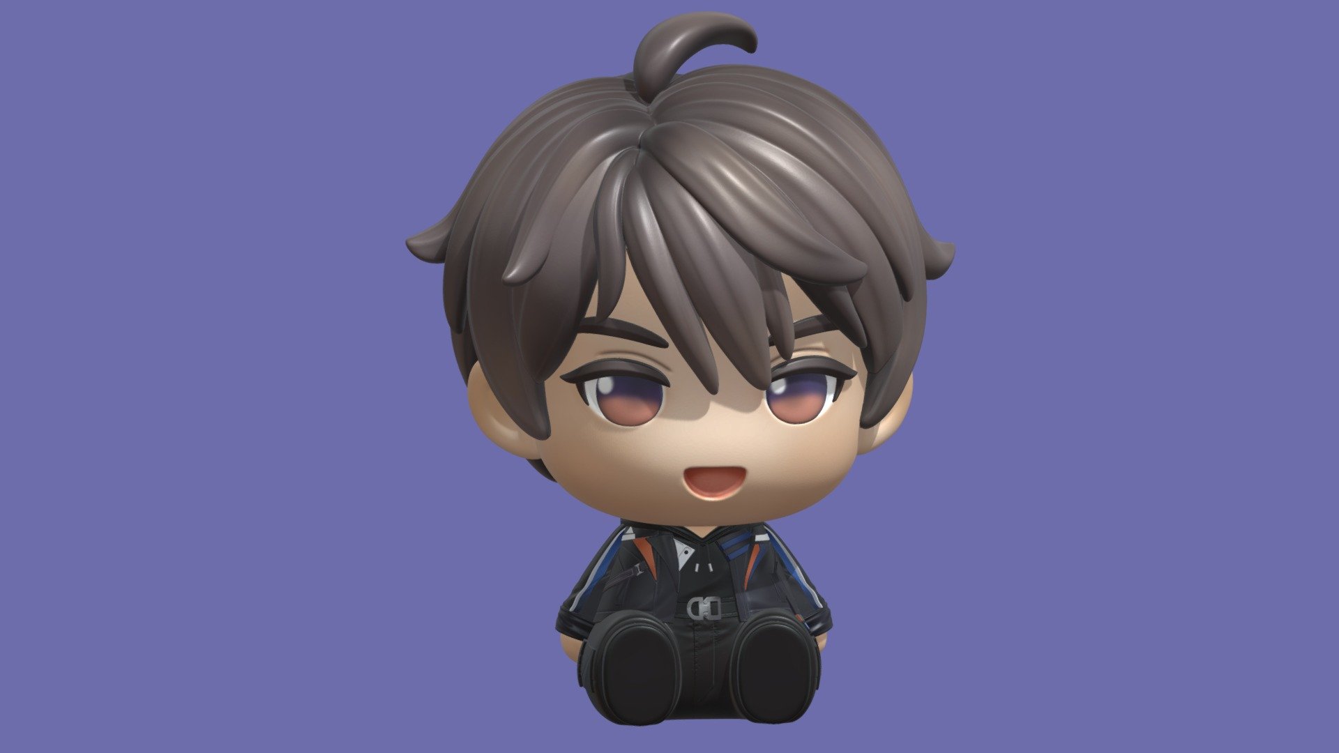 Chibi - Caleb Otome Game Love and Deepspace - 3D model by ChibiVerse ...