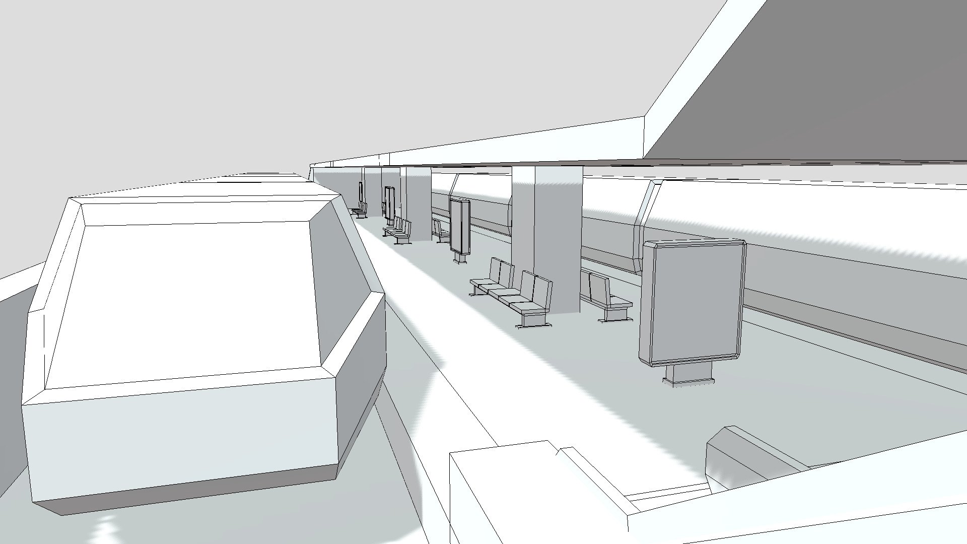 Hub Level: Train Station 1 Blocking - 3D model by albvasper [afdc88b ...
