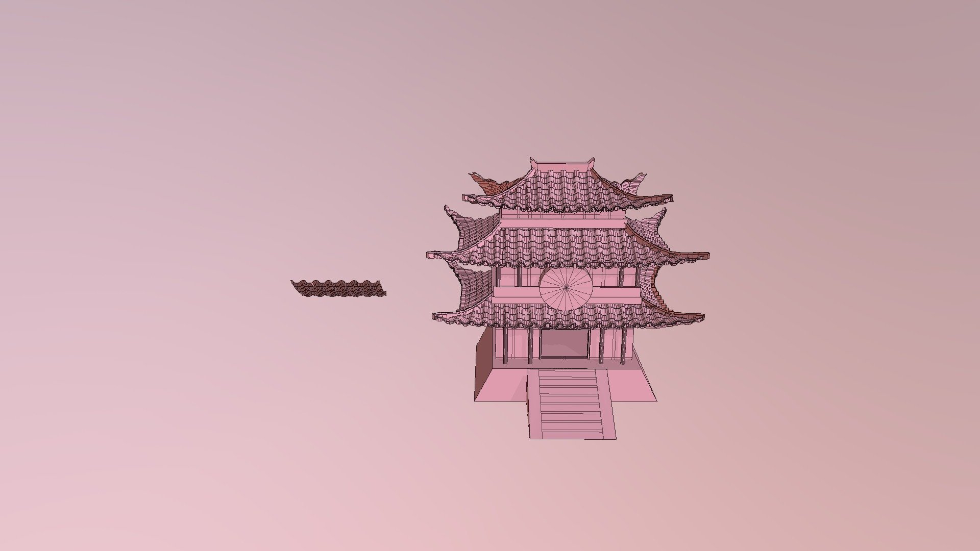 Temple - 3D model by cindylove3D [afdcb38] - Sketchfab