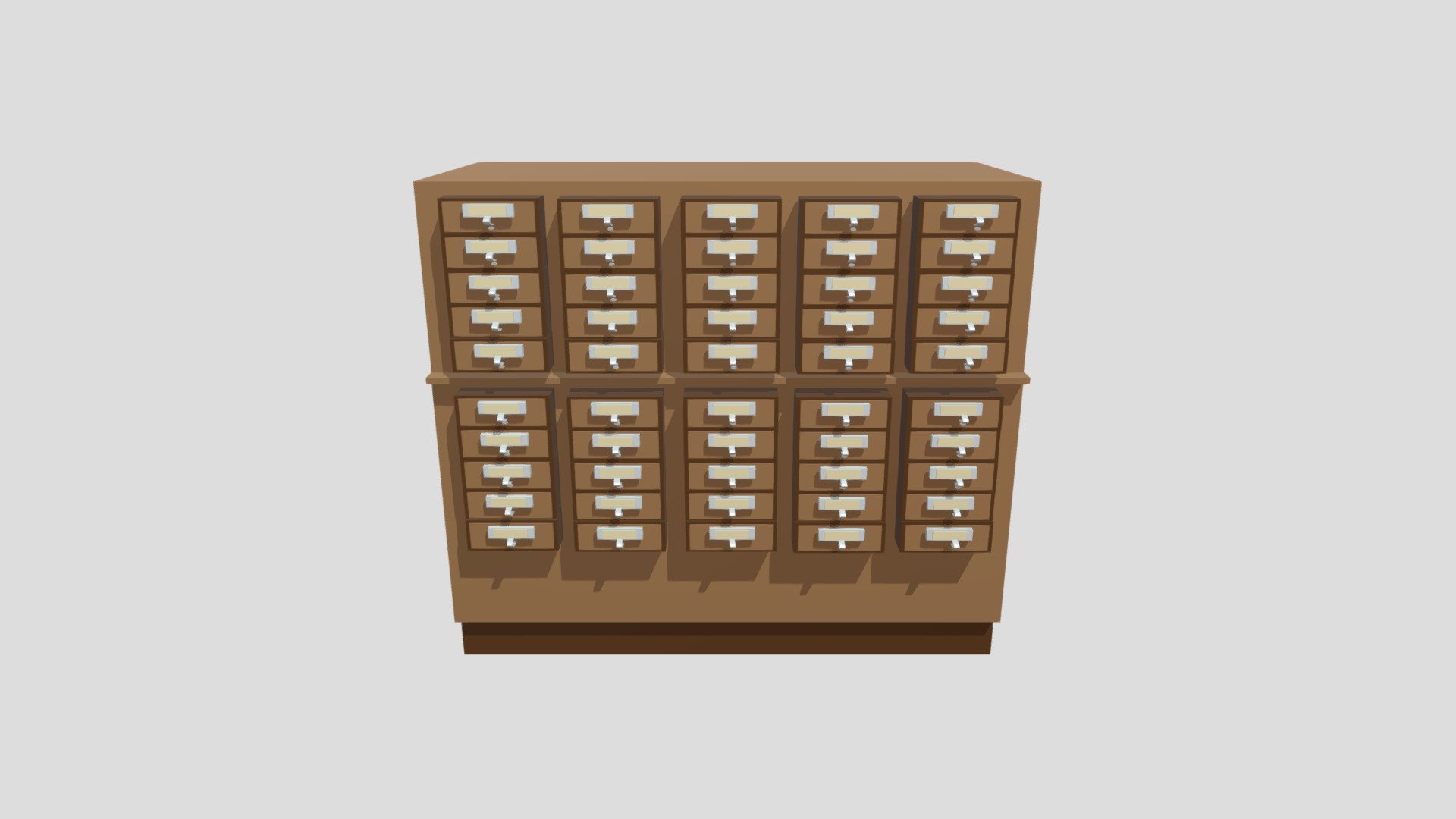 Card Catalog - Download Free 3D model by nicky_ole [afde19f] - Sketchfab
