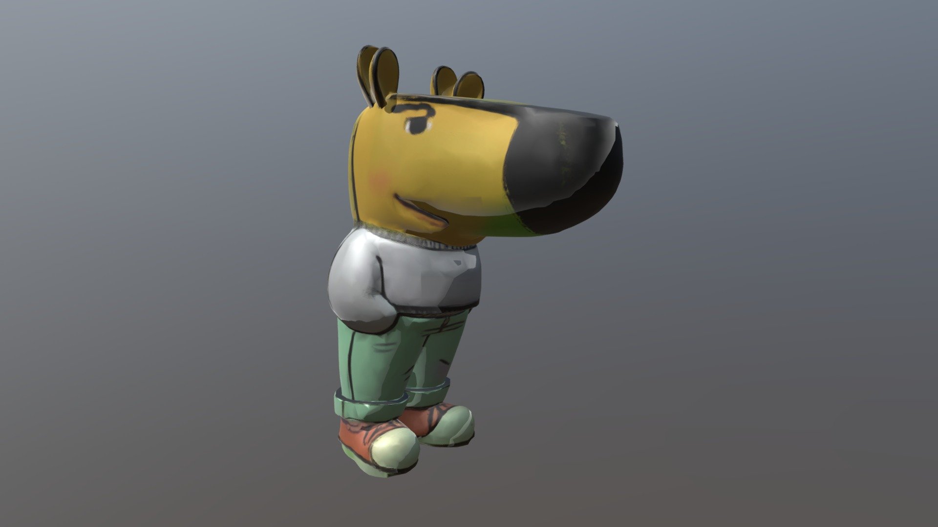 Chill Guy - Wang2k8 - 3D model by Wang.Dz [afde7b5] - Sketchfab