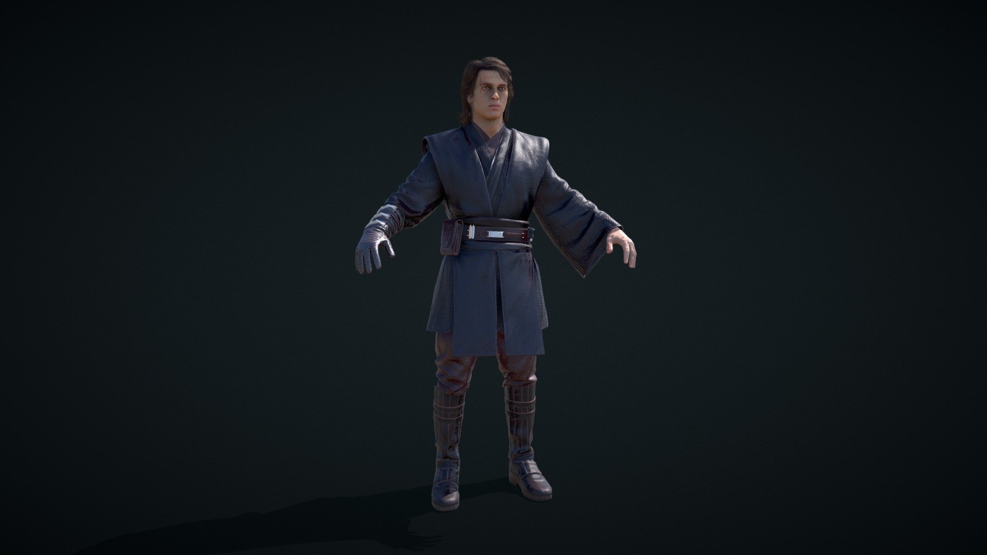 Star Wars Episode 3: Anakin Skywalker - Download Free 3D model by ...