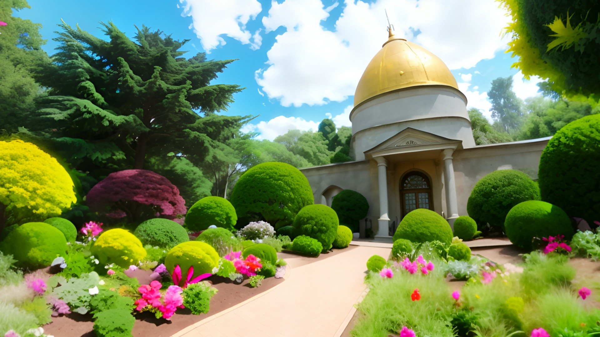 Palace garden | Skybox - Buy Royalty Free 3D model by EdwS (@edwrow) [afdea88] - Sketchfab Store