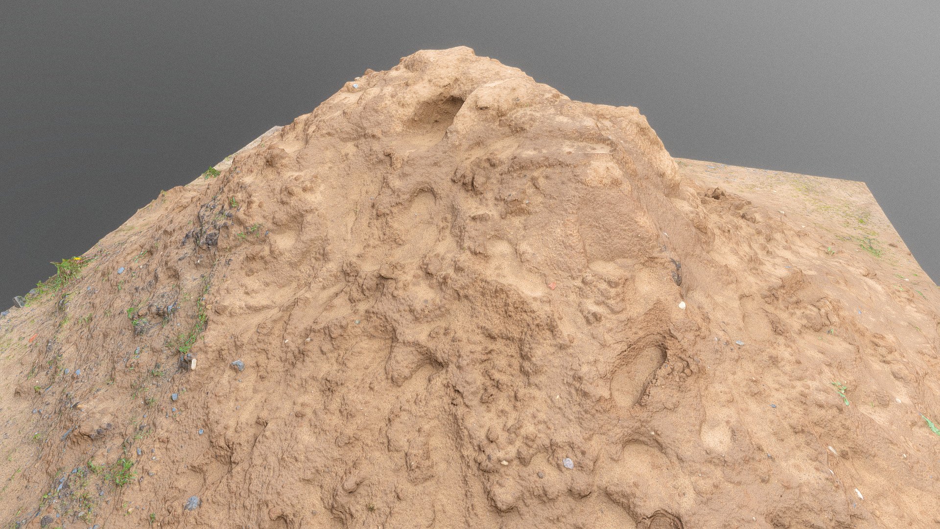 Heap pile of wet sand - Buy Royalty Free 3D model by matousekfoto ...