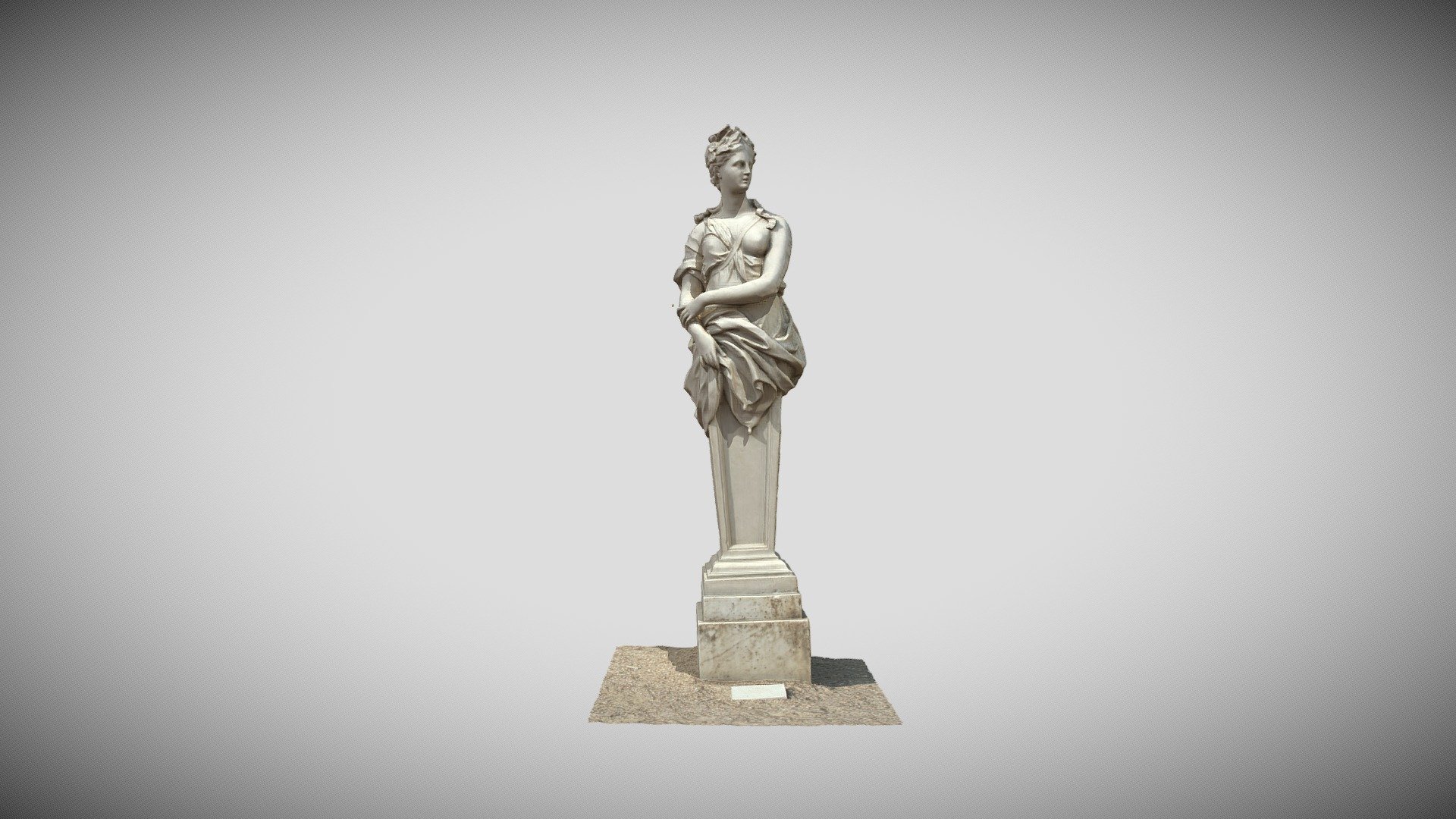Statue Versailles - 3D model by remib74 [afe34c0] - Sketchfab