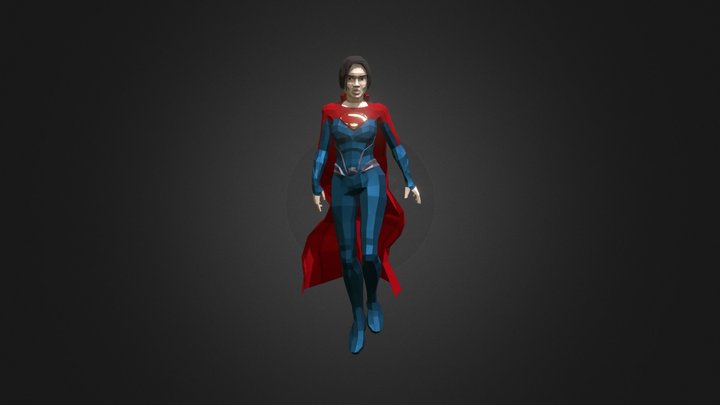 Supergirl 3D models - Sketchfab