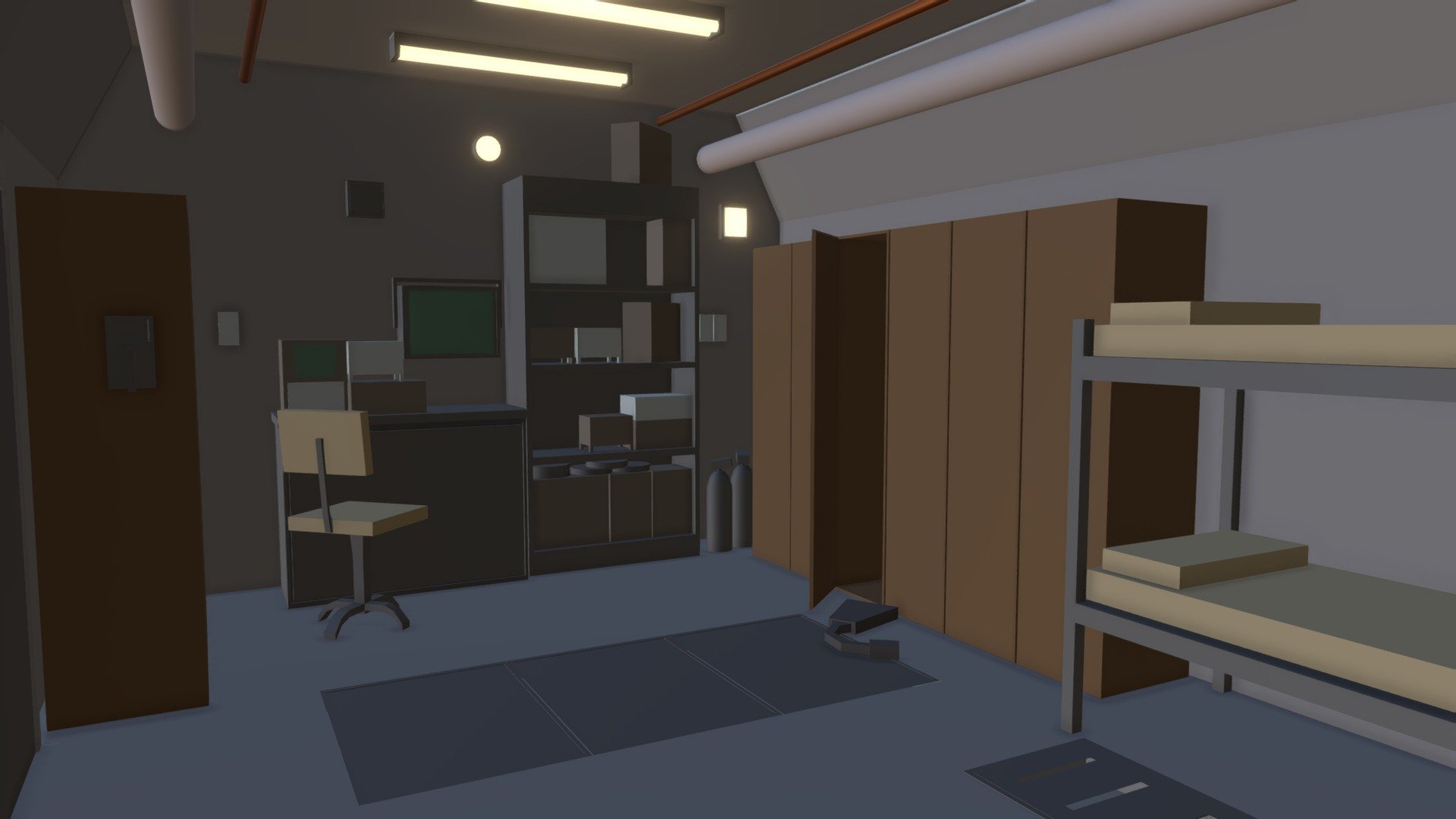 Virtual Environment BLOCKING KNB137 - 3D model by Marc Muir ...