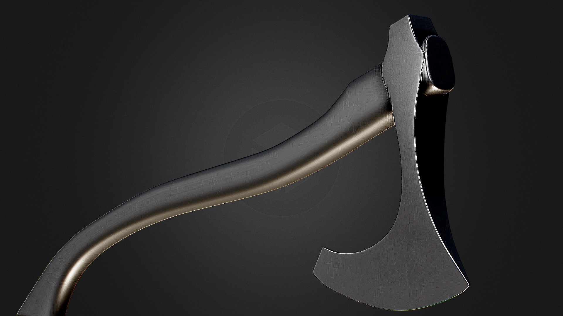 Battle Axe 003 - 3D model by the Georgeous (@thegeorgeous) [afe6292 ...