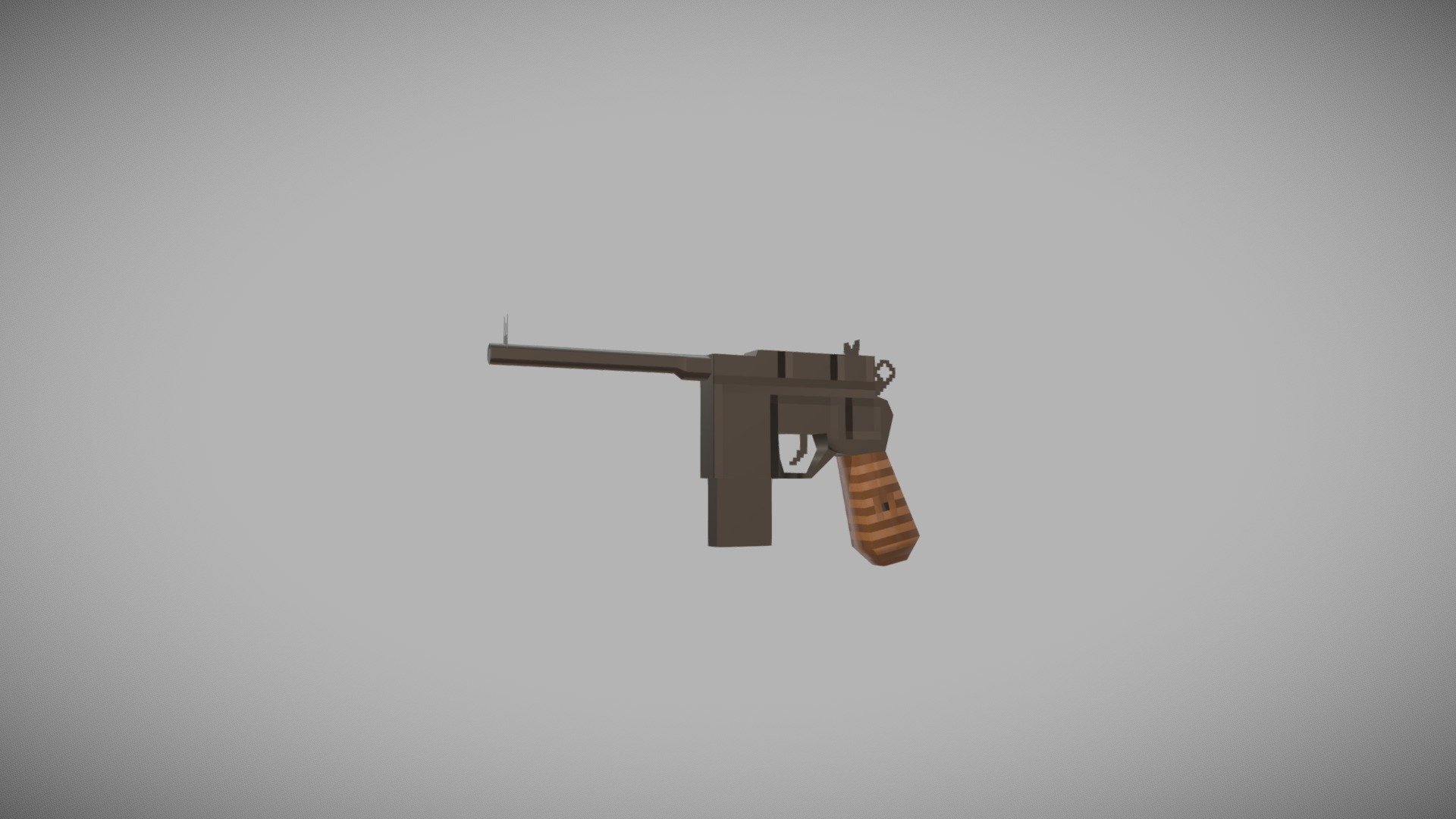 Mauser C96 - 3D model by Guso [afe699d] - Sketchfab