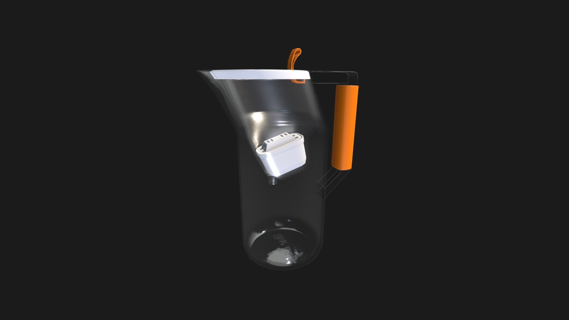 Modern water filter jug - 3D model by Denys Kardash (@denis2005wen ...