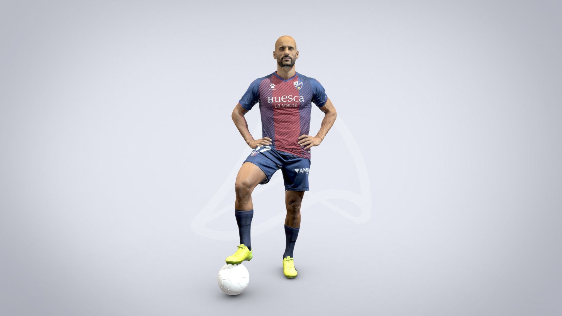Mikel Rico - SD Huesca - 3D model by shu_digital [afe7f0d] - Sketchfab