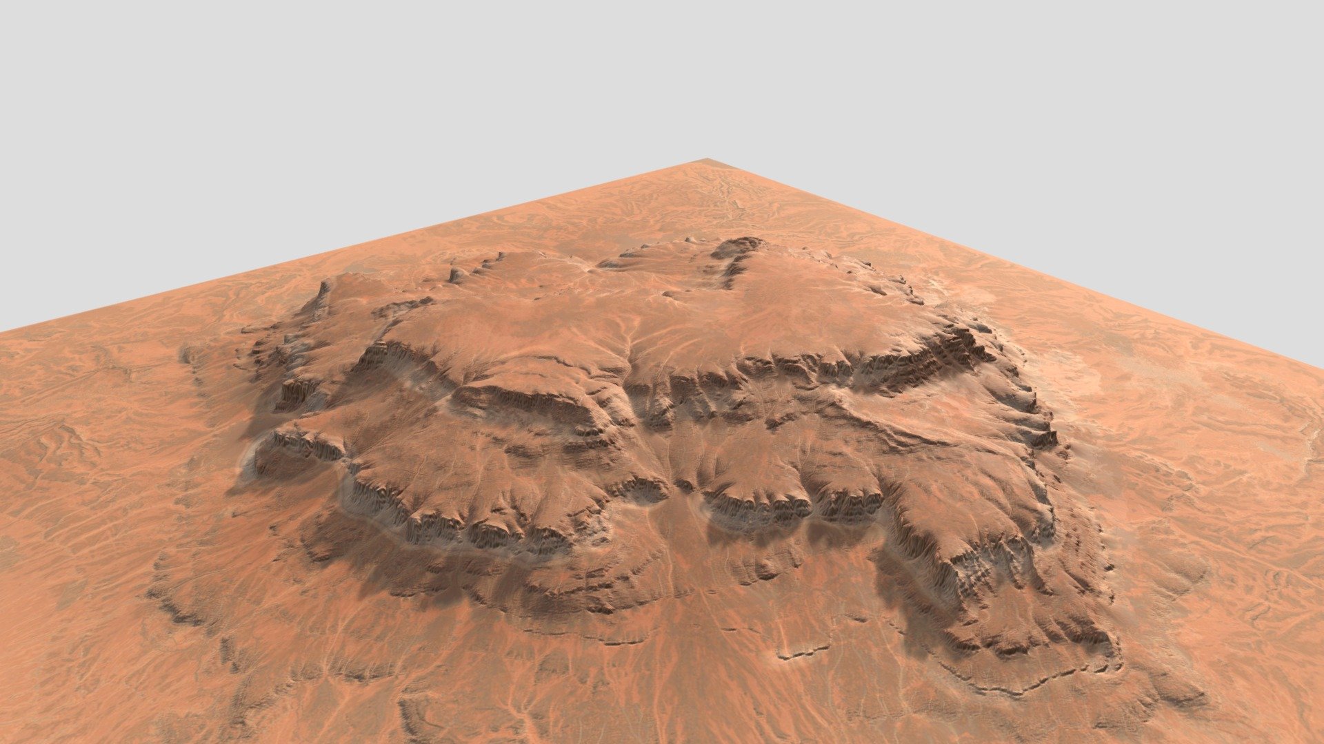 Desert Plateau Version 5 - Buy Royalty Free 3D model by Desertsage ...