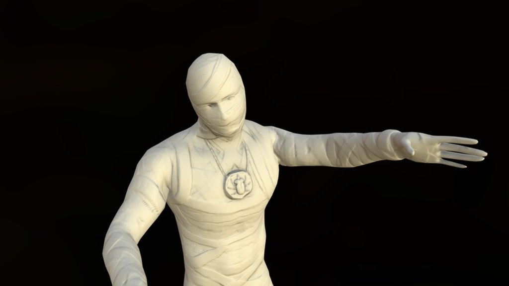 Low Poly Mummy - 3D model by Ryan Roos (@ryanroos) [afeae64] - Sketchfab