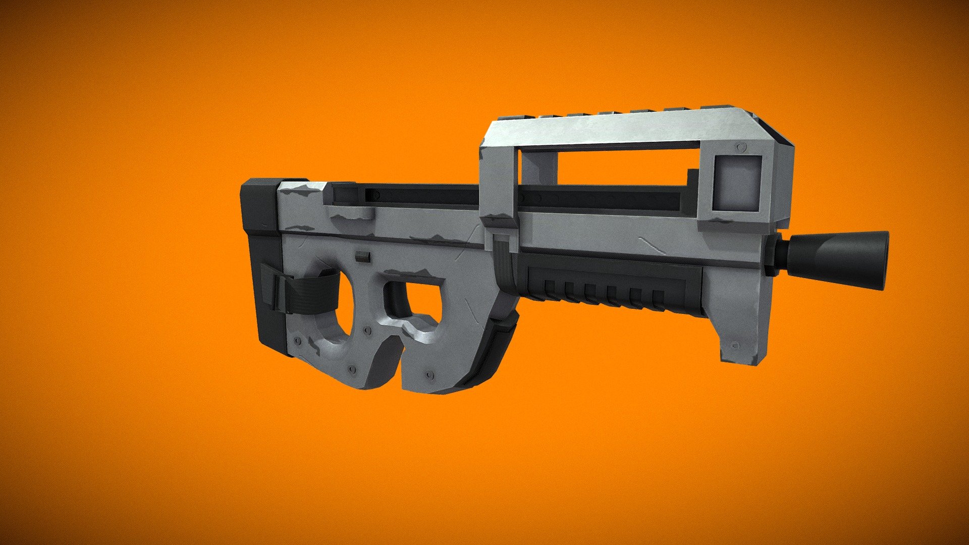 Stylized SMG - 3D model by K9Tvz (@K9Art) [afeafef] - Sketchfab