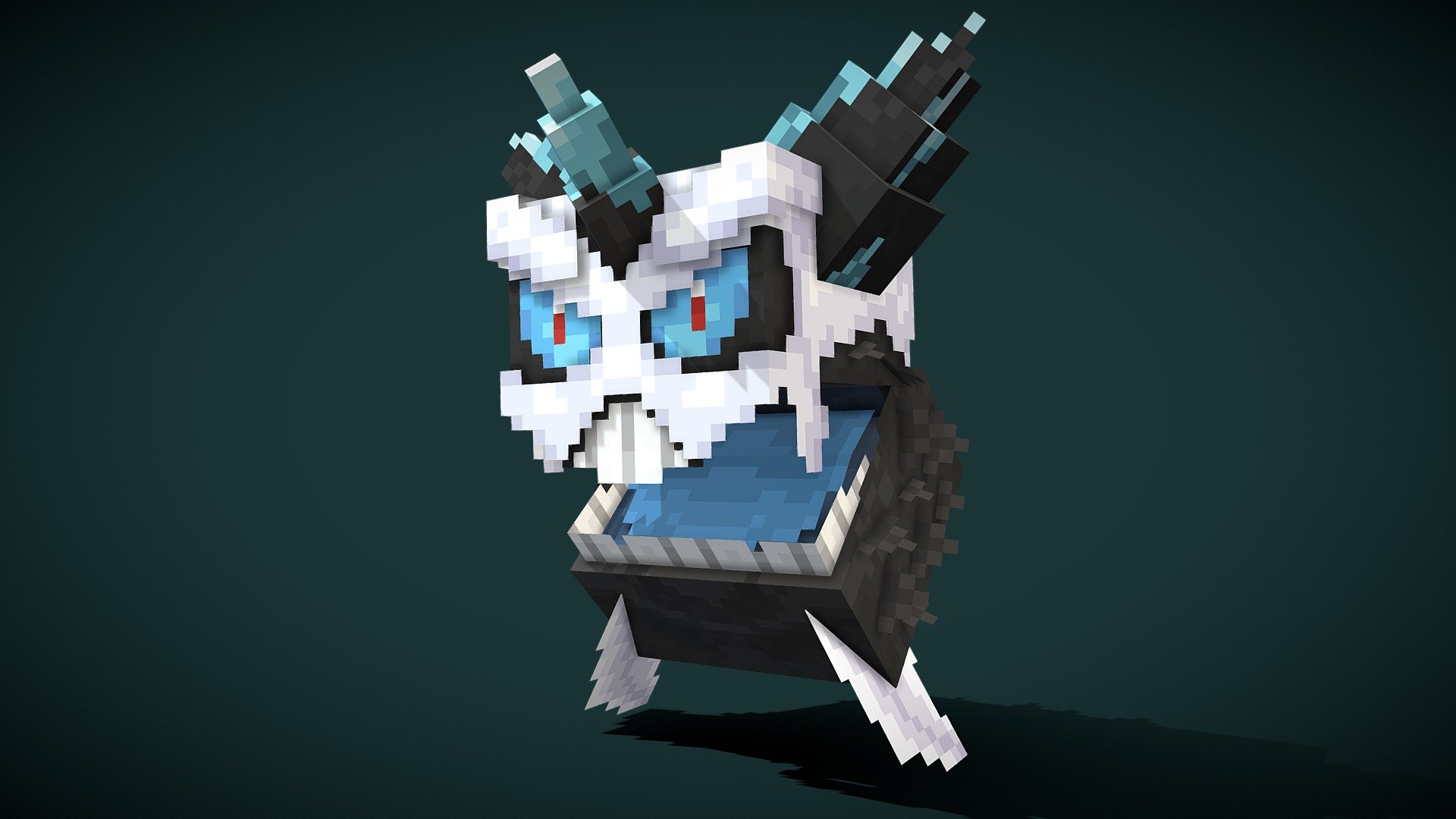 Mega Glalie – Cobblemon Style (Unofficial) - 3D model by AGA_0 (@AGA0 ...