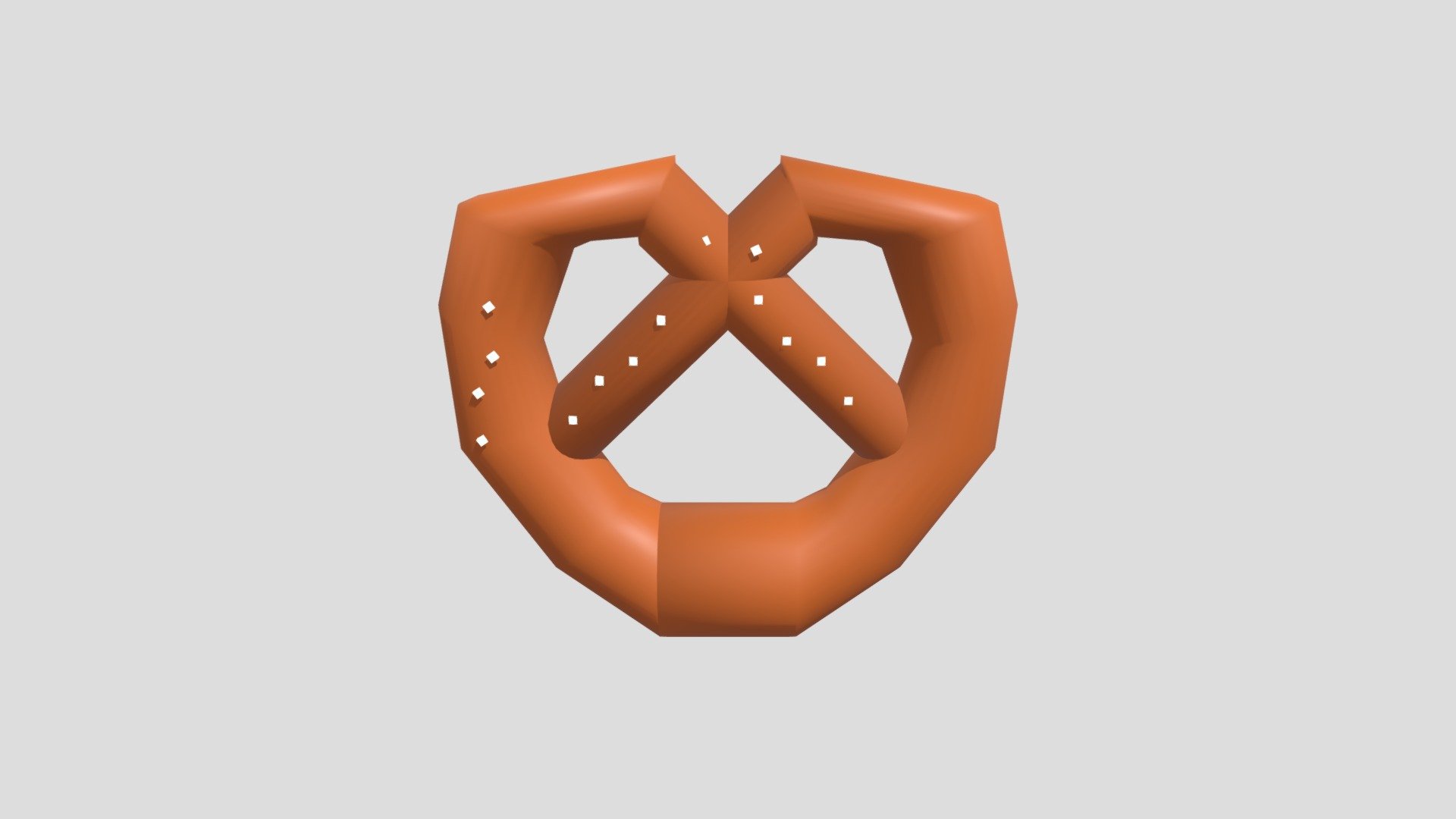 Pretzel - Download Free 3D model by timmy (@timislav845455) [afebd0f ...