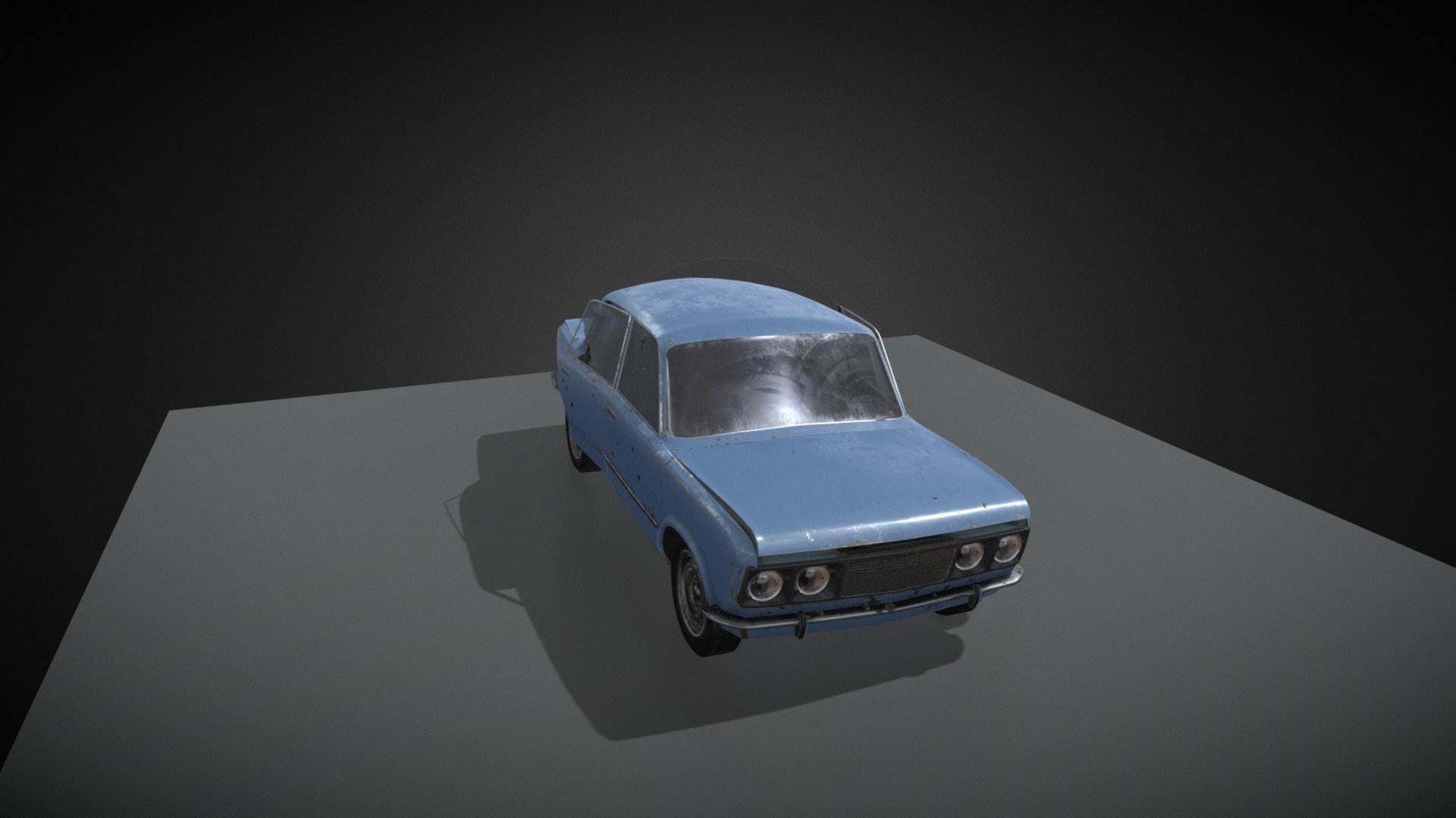 Shot Car - 3D model by MarsKce [afed1c3] - Sketchfab