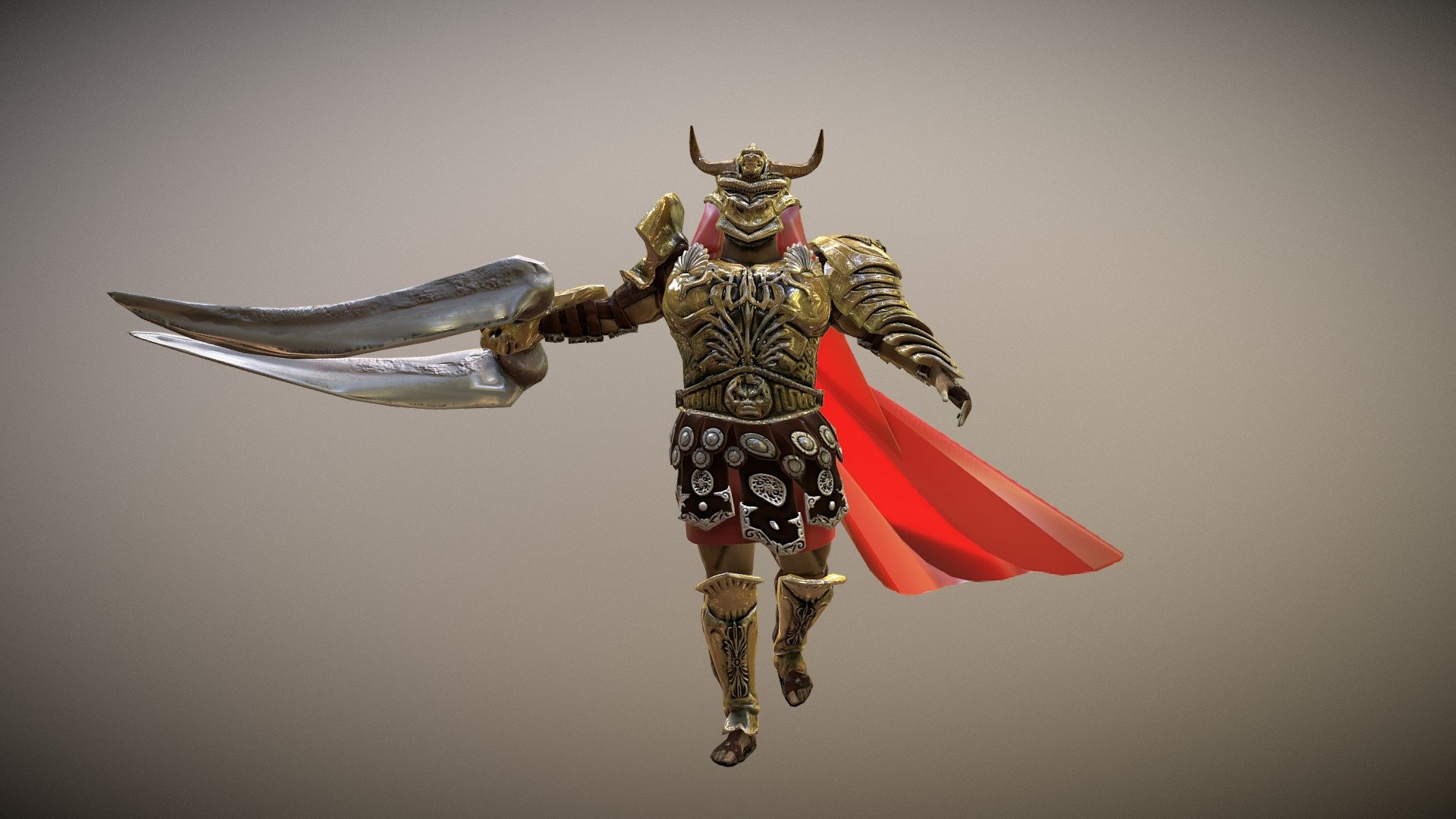 King Minos - WIP - 3D model by izedzo [afef391] - Sketchfab