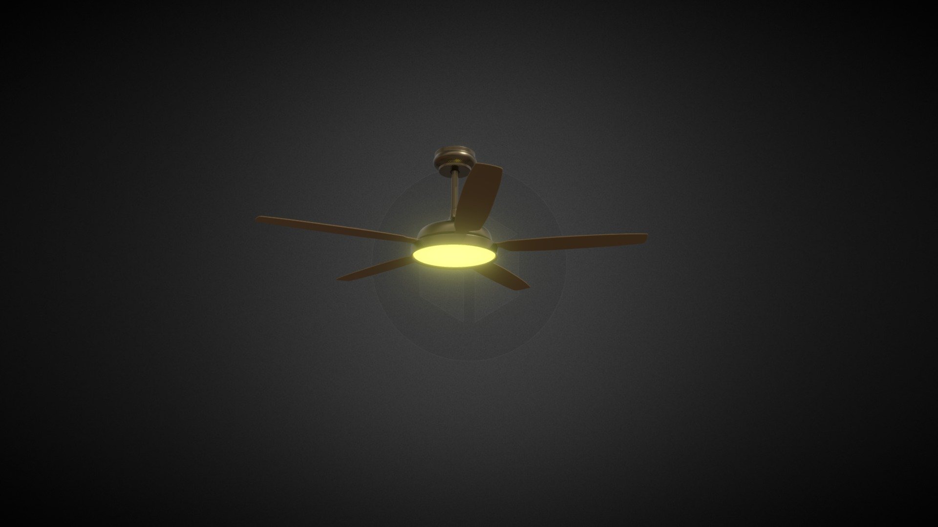 Ceiling Fan - 3D model by Sentinel_pi [afef7c2] - Sketchfab
