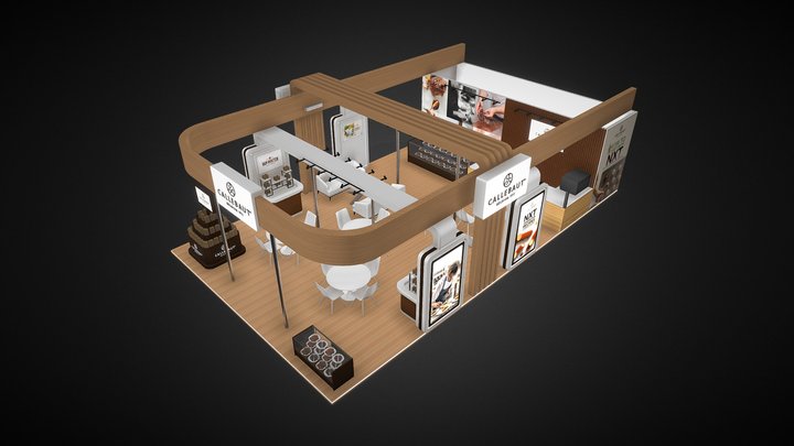 Exhibition-booth 3D models - Sketchfab
