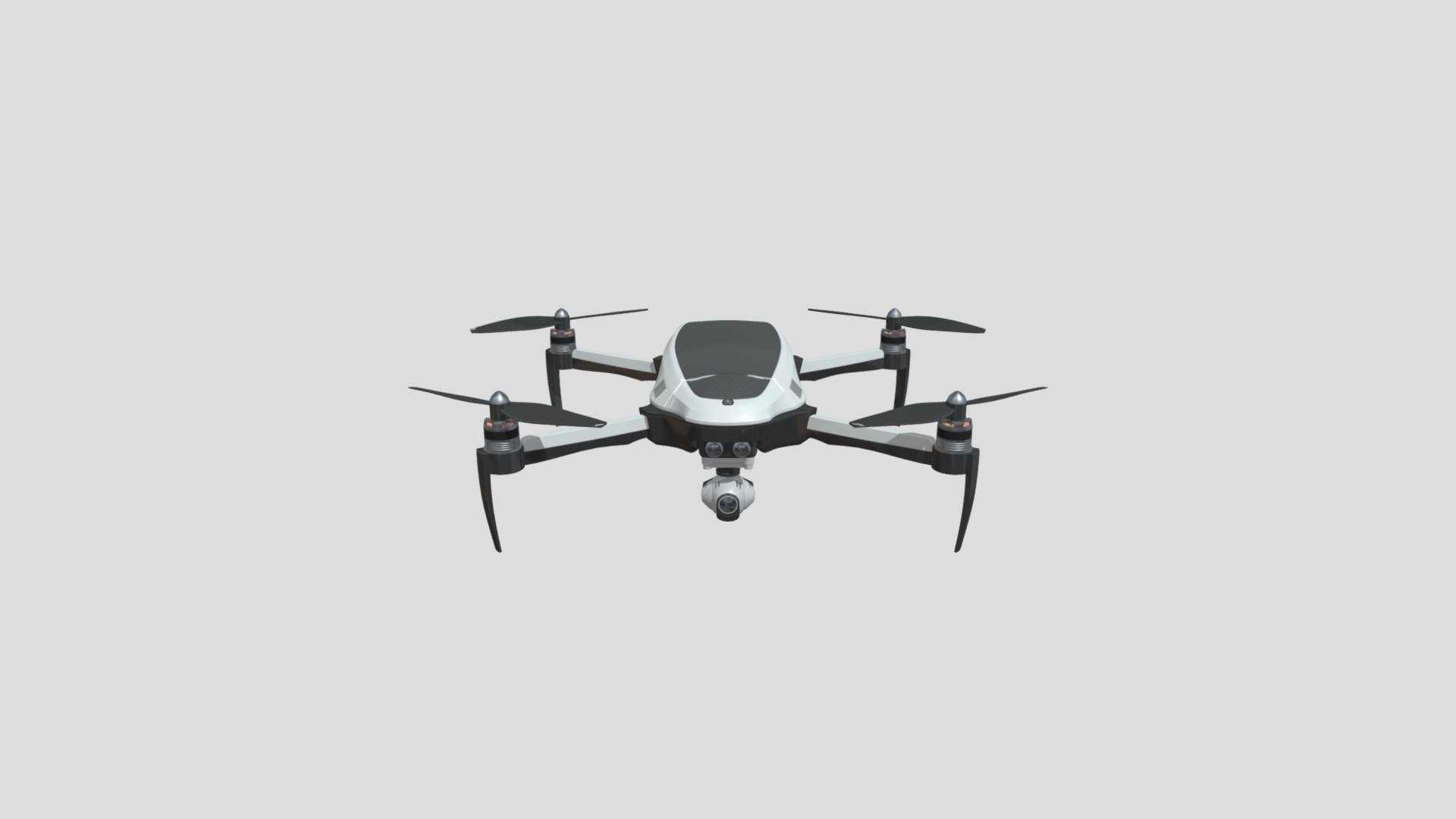 animated_drone_with_camera_free - Download Free 3D model by ...