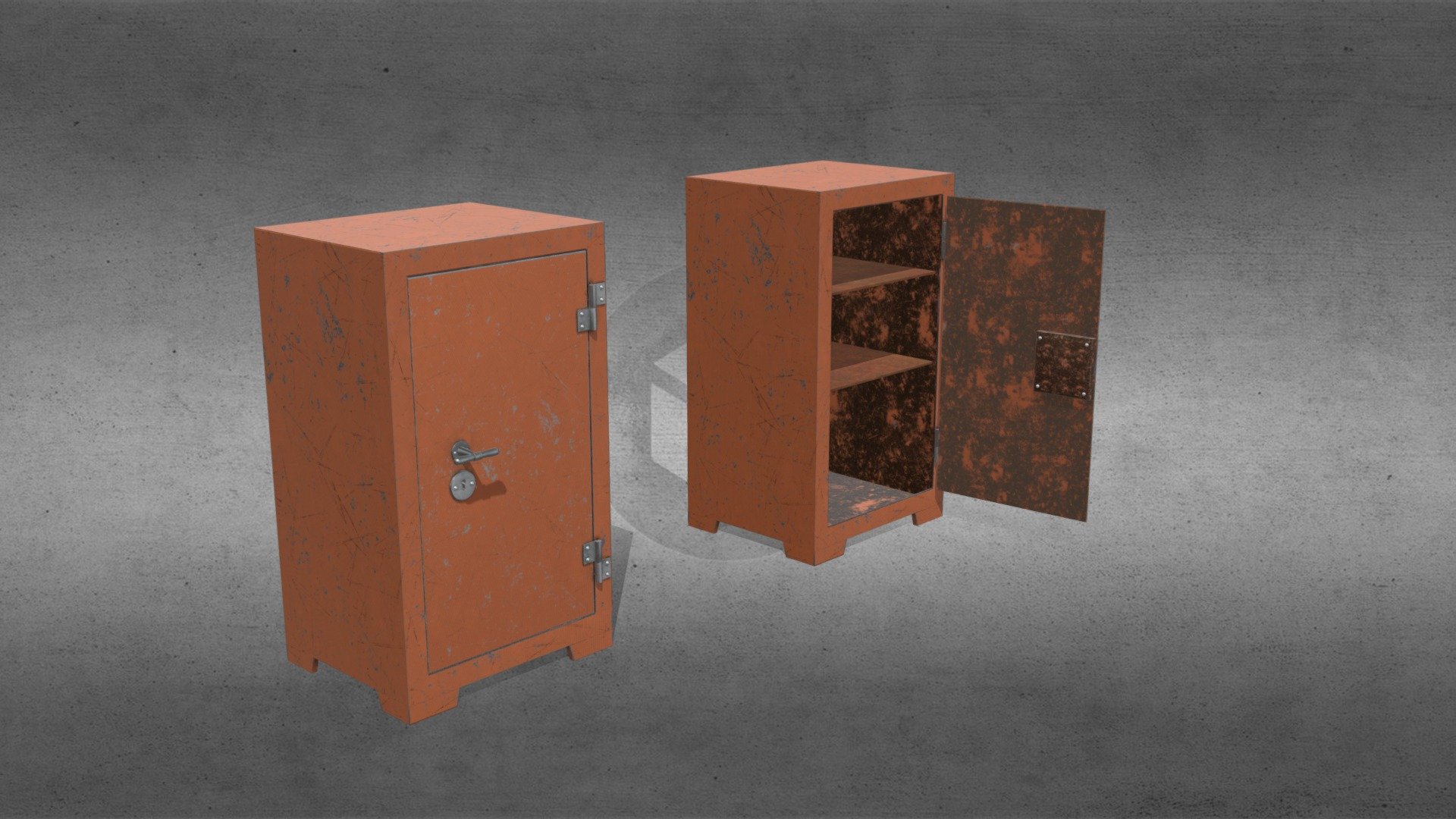 Safe deposit - Download Free 3D model by PolyCrafter (@azamat ...