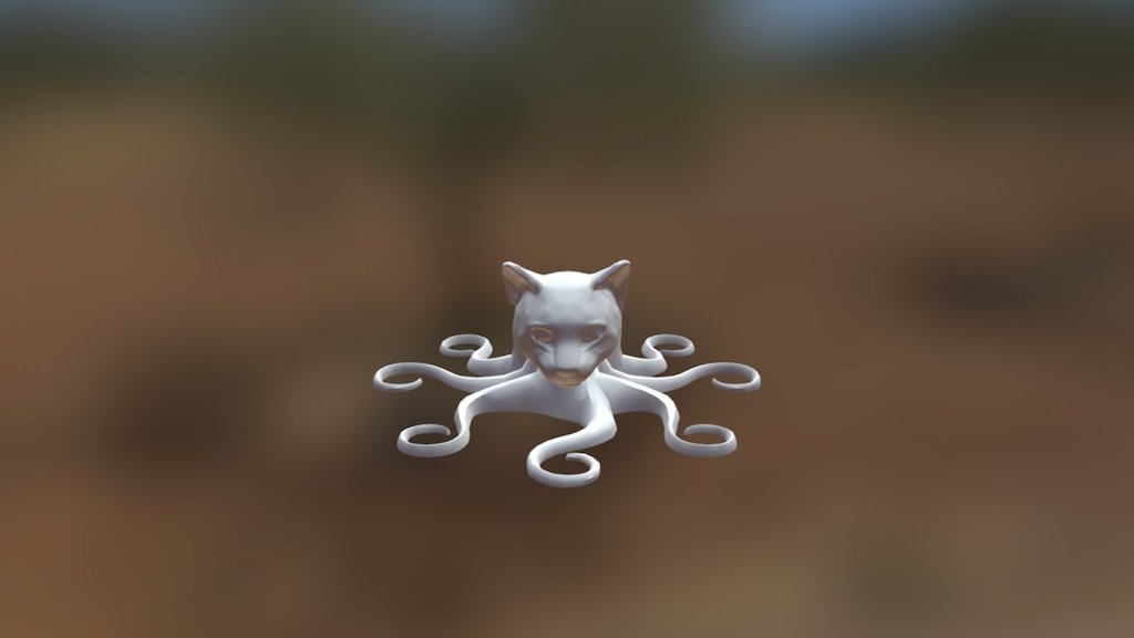 Octocat-v1 - 3D model by mso797 [aff132a] - Sketchfab