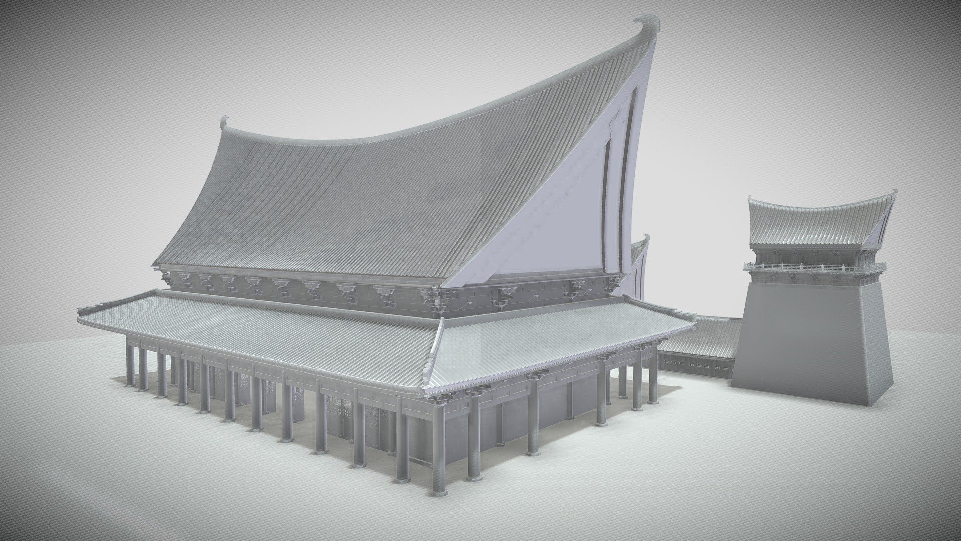 Audience Hall 01 - 3D model by Leo.Leung [aff1f96] - Sketchfab