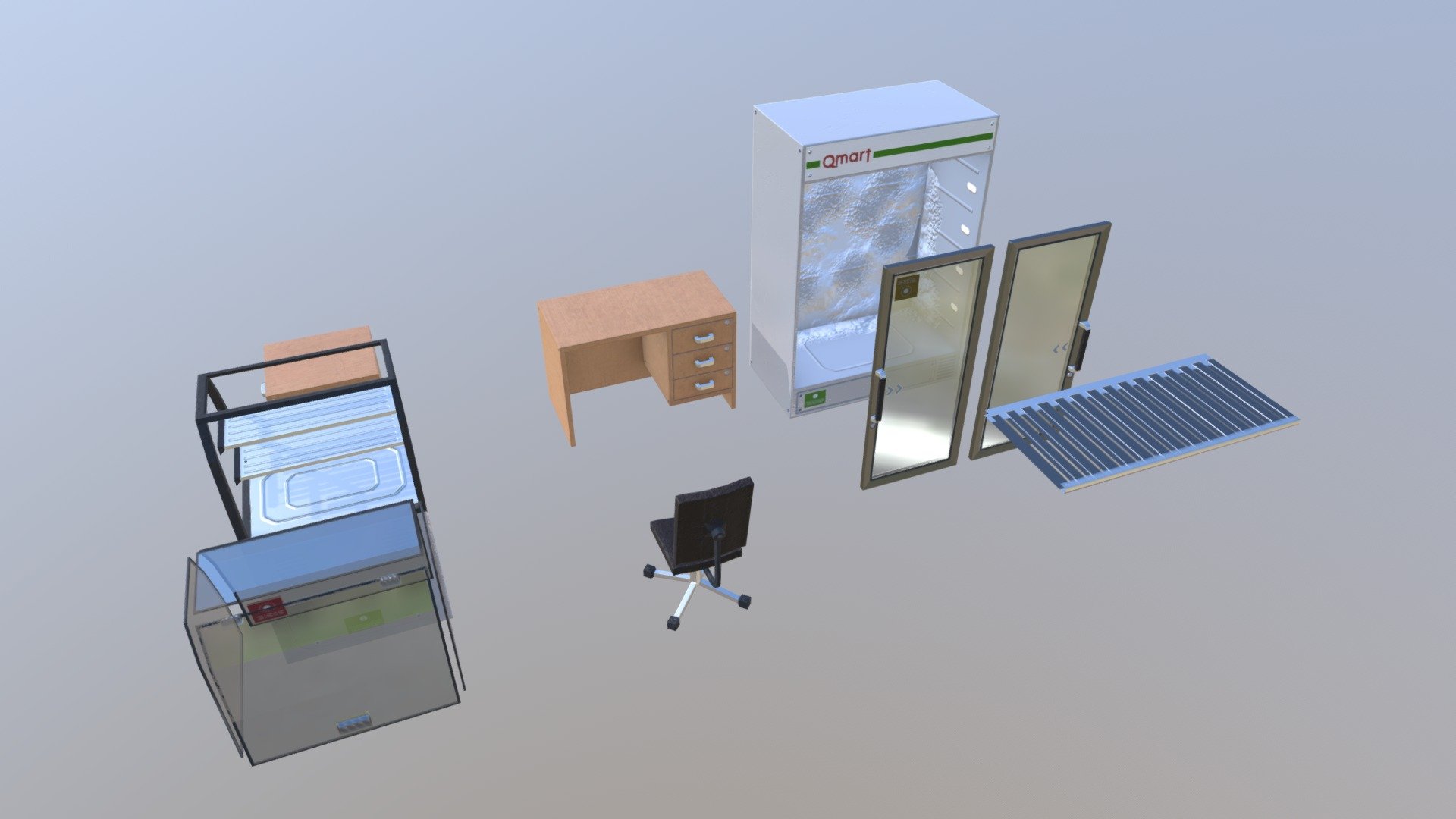 Shop Props 4 - 3D model by Nikola Jankovic (@nix-design) [aff4049 ...