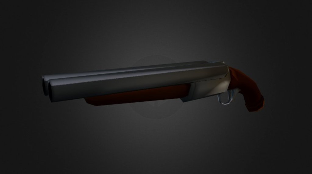 Shotgun - 3D model by Solomon Mejorada (@shark.room7) [aff44ed] - Sketchfab