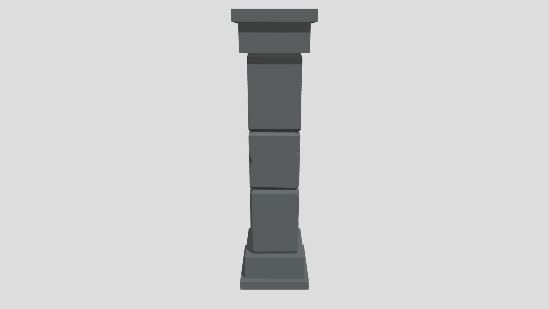 Pilar LowPoly Blender - Download Free 3D model by Jose Alfredo Ponciano ...