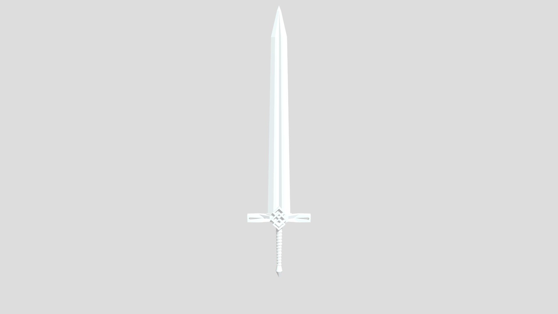 Great Sword LowPoly Blender - Download Free 3D model by An1maze ...
