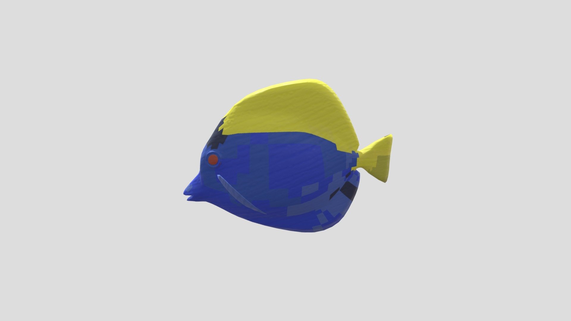 Damaged fish - 3D model by rachelclennon [aff56e3] - Sketchfab