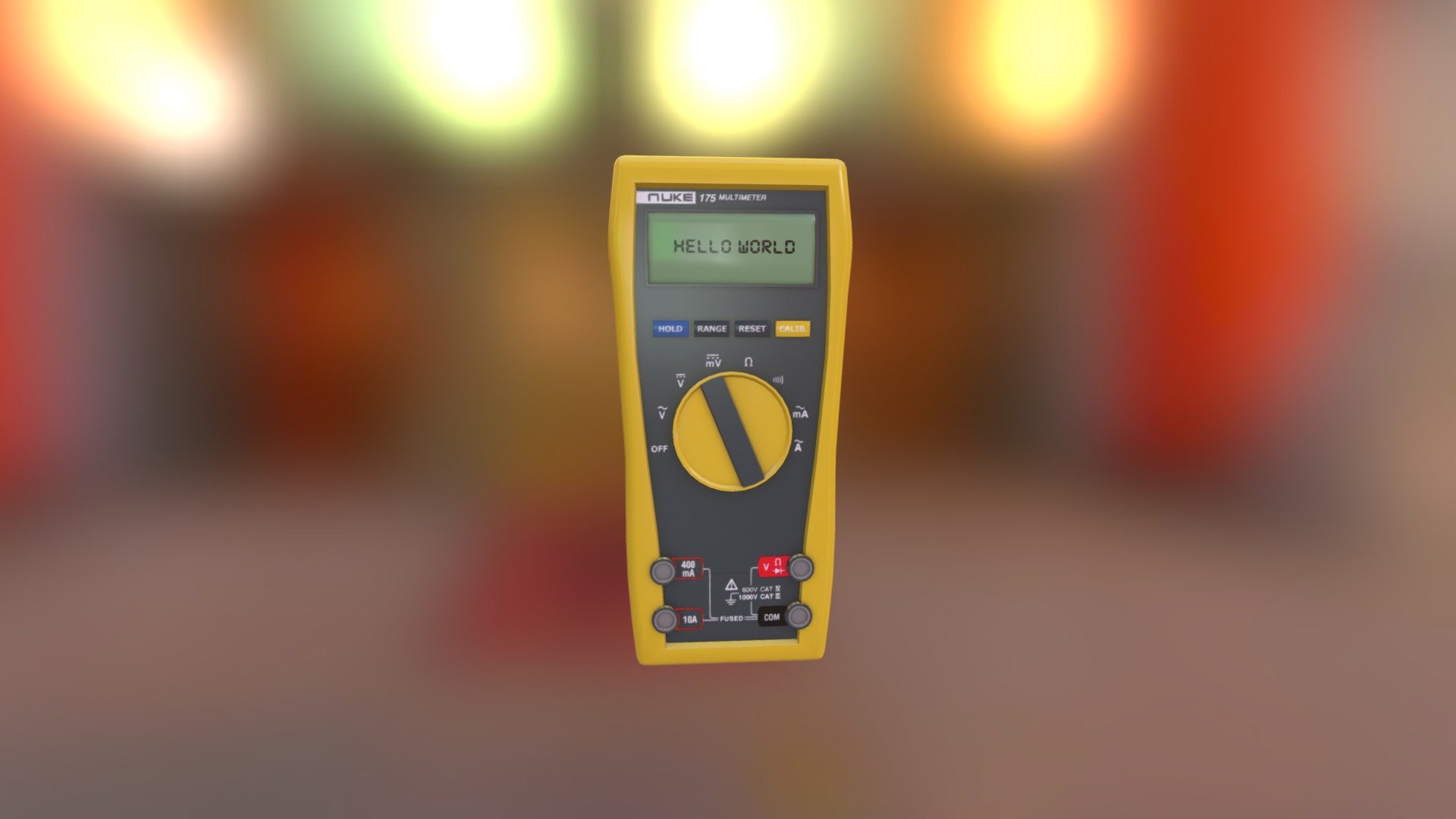 Multimeter - 3D model by JackFarrand [aff5e1e] - Sketchfab