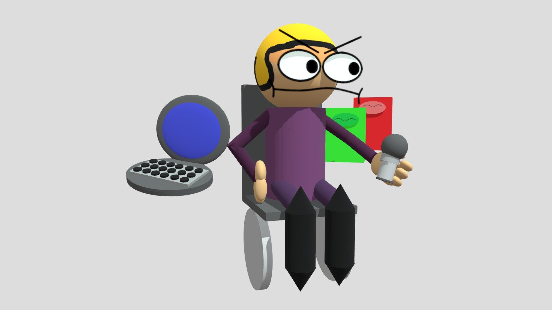 Johnny - Download Free 3D model by Smiledamn (@smilestep69) [aff791b ...