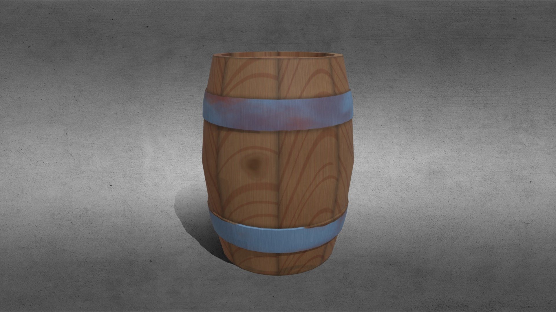Barrel - Class Assignment - 3D model by maren_evans83 [affbbe6] - Sketchfab