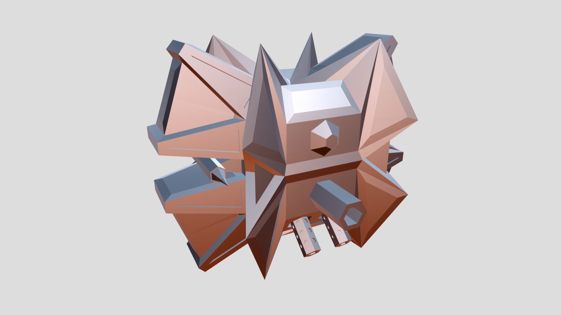 Search And Destroy Bot Mark 2 - Download Free 3D model by Trockk ...