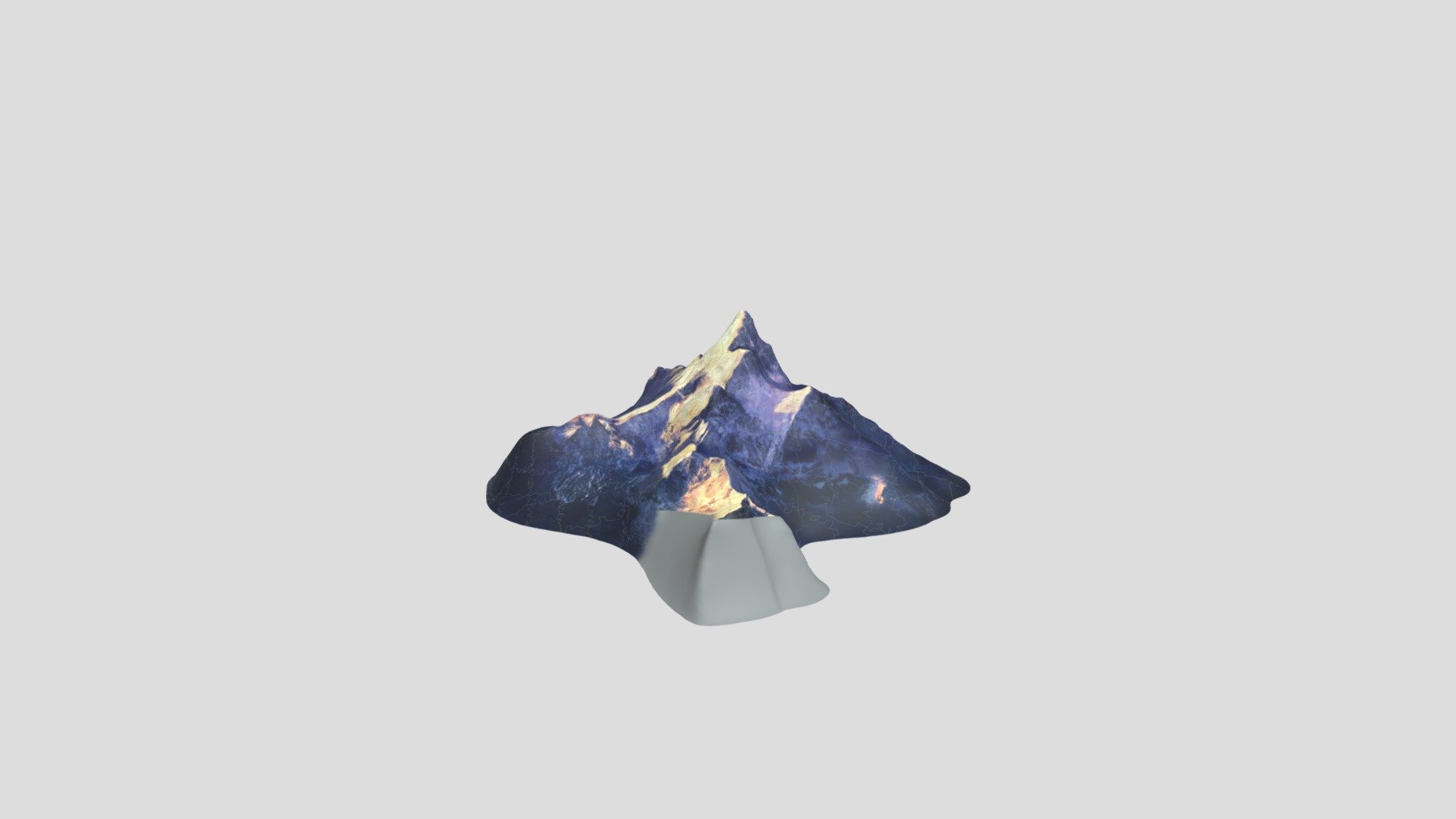 Paramount Mountain Model 2002-2011 - Download Free 3D model by ...