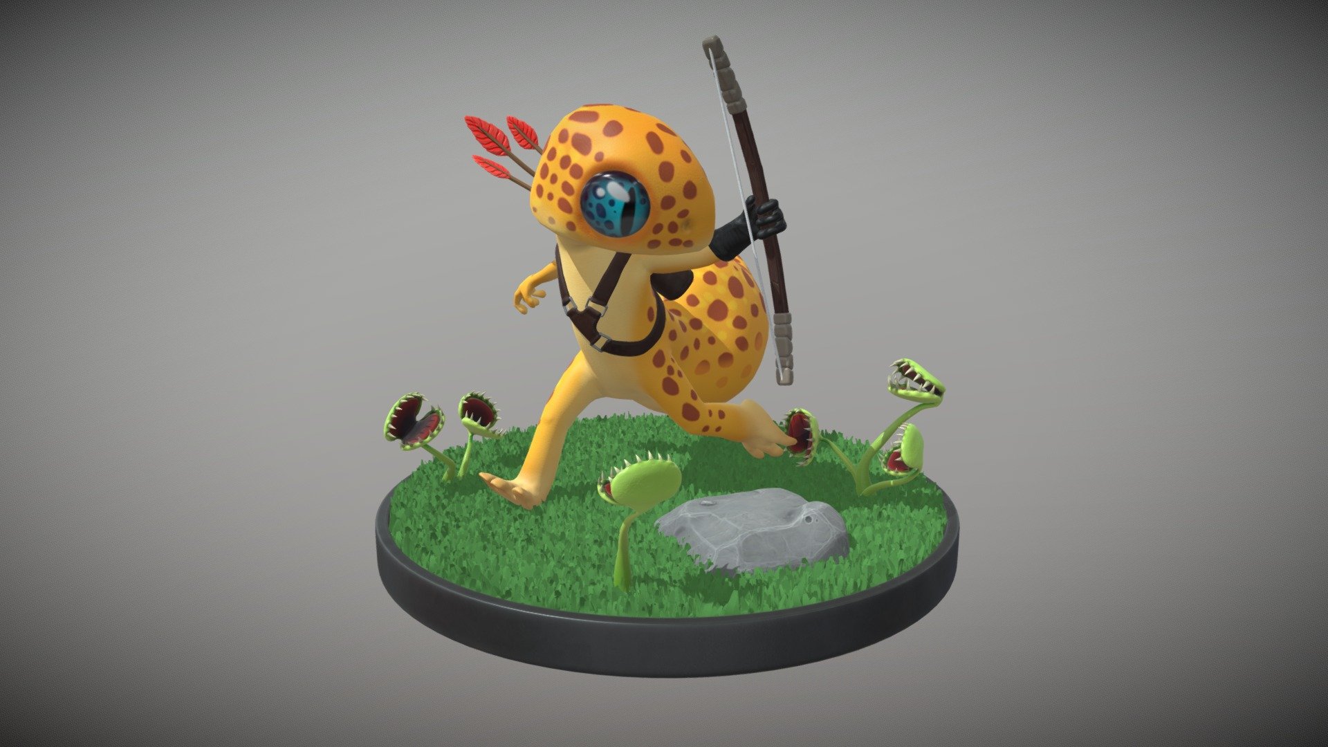 Gecko - Character Model - 3D model by aidengaal [afff7a2] - Sketchfab