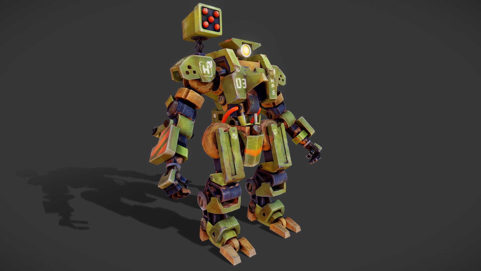 Mech - 3D model by JetSynthesys [afff94d] - Sketchfab